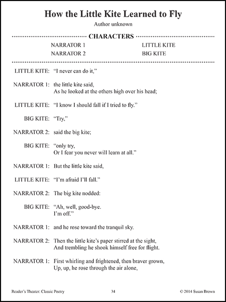 Reader's Theater: Classic Poetry, 2nd Edition - Warm Hearts Publishing